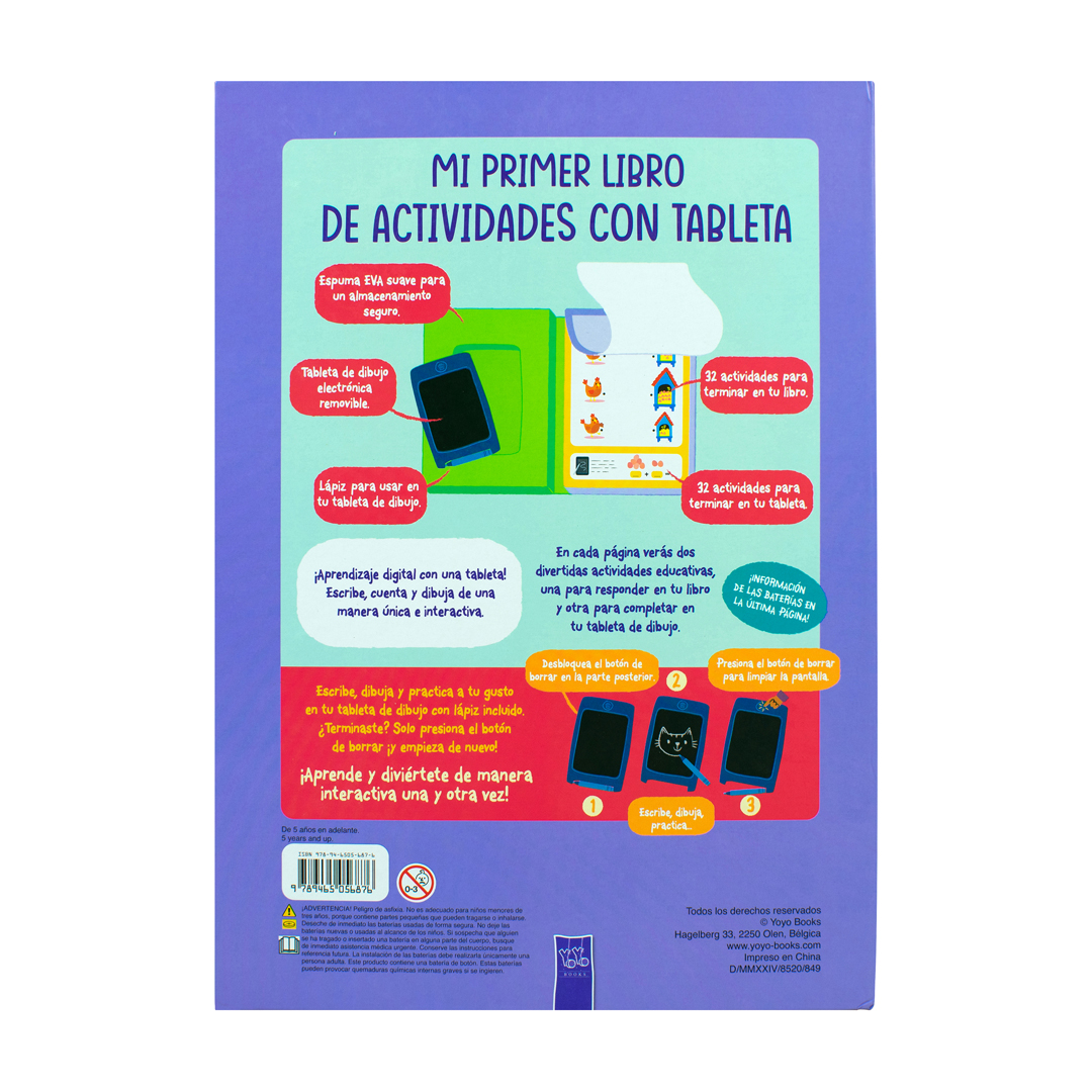 MI PRIMER LIBRO DE ACTIVIDADES CON TABLETA… - Libro de activid…